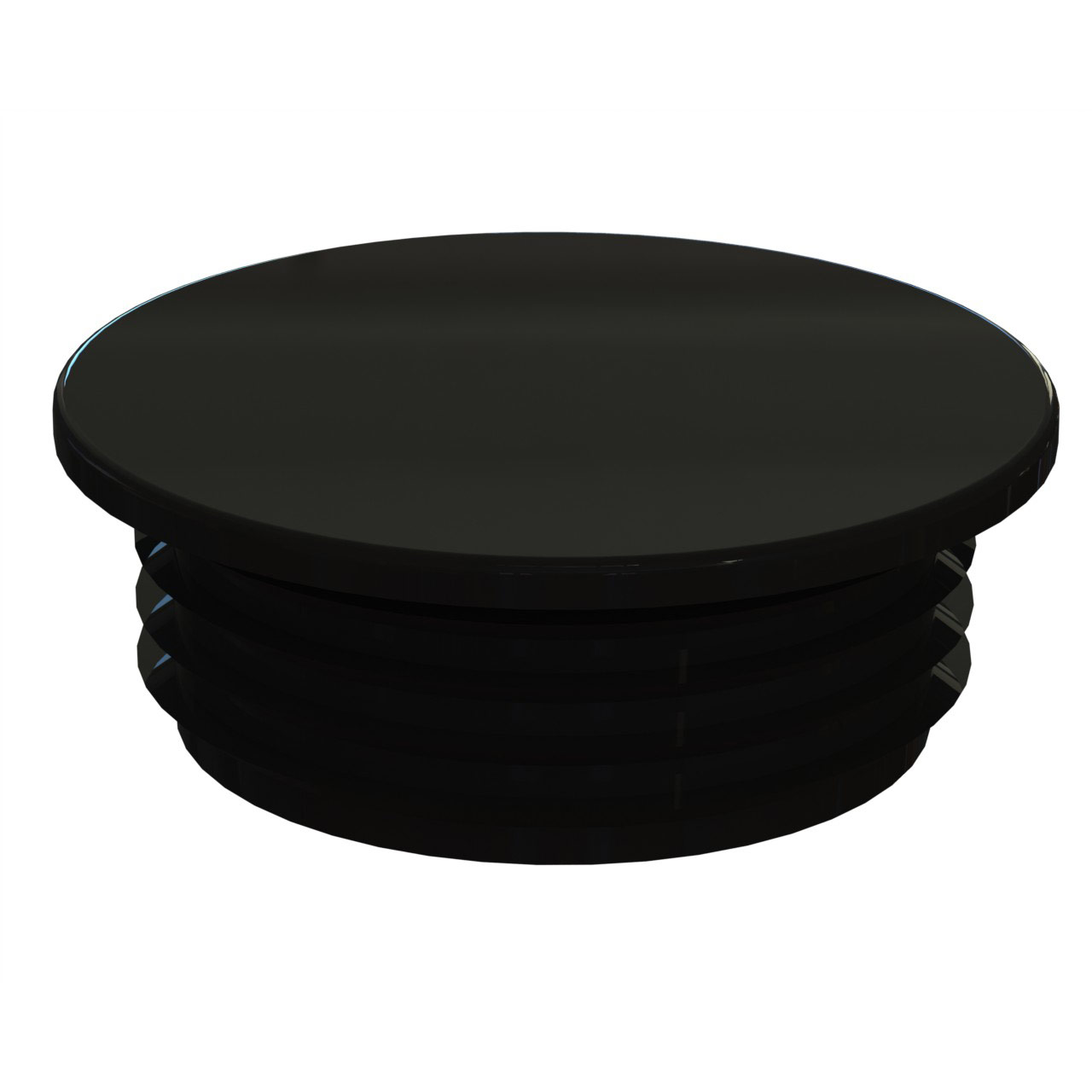 Svart topphatt (60 mm topp) – Moramast