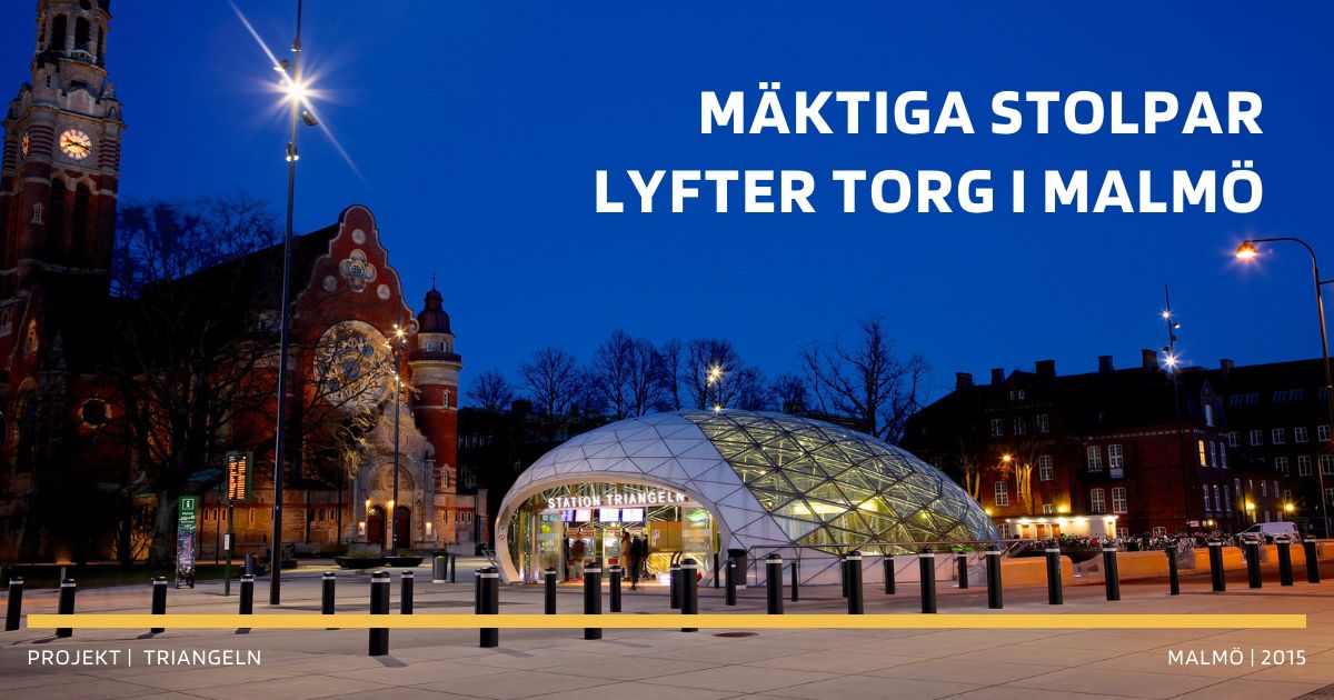 Triangeln, Malmö – Moramast