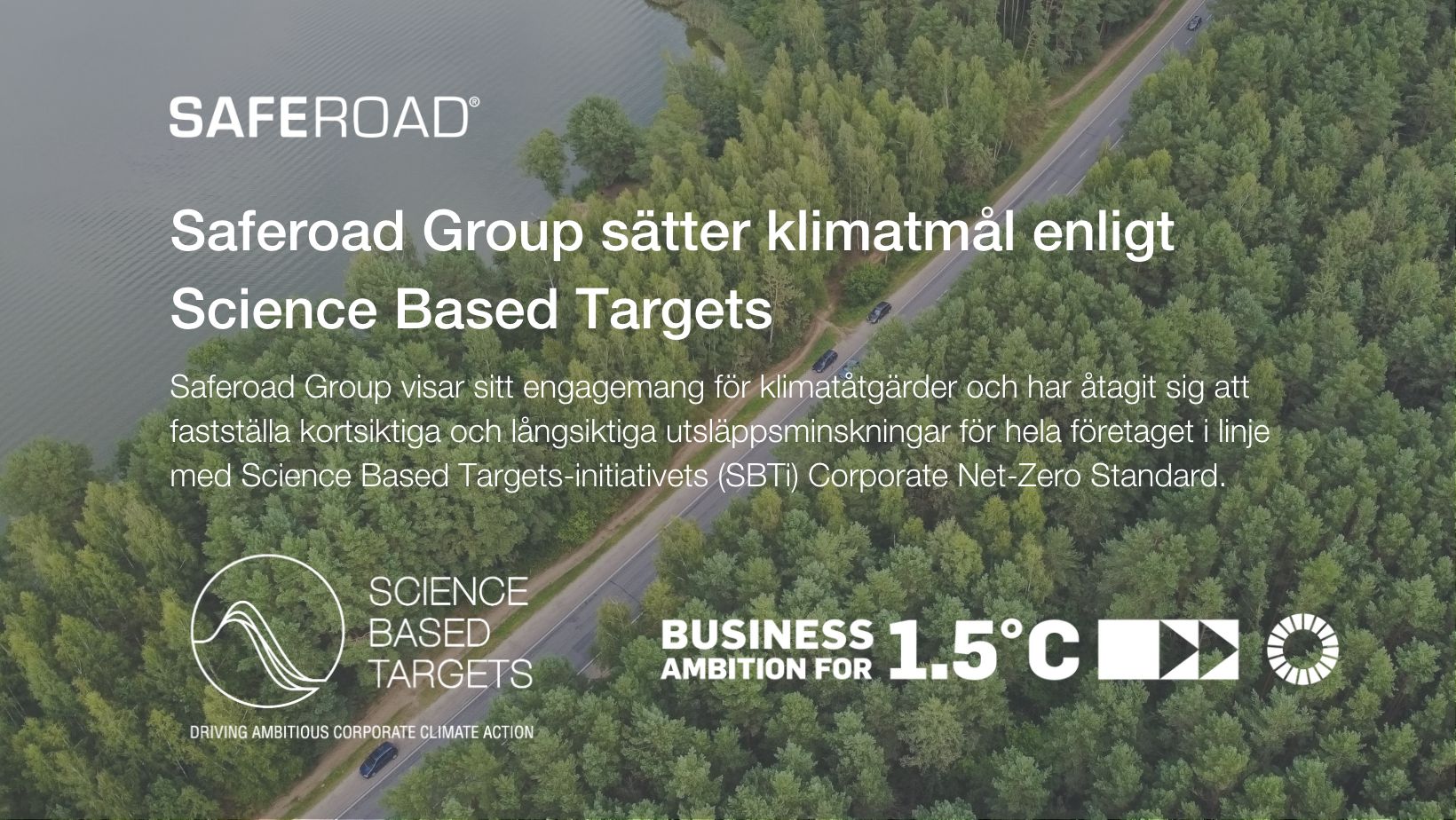 Saferoad Group förbinder sig till initiativet Science Based Targets – Moramast