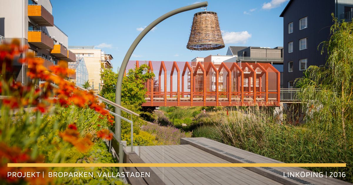 Broparken, Vallastaden, Linköping – Moramast